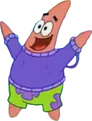 Patrick wearing a purple sweater | Fandom