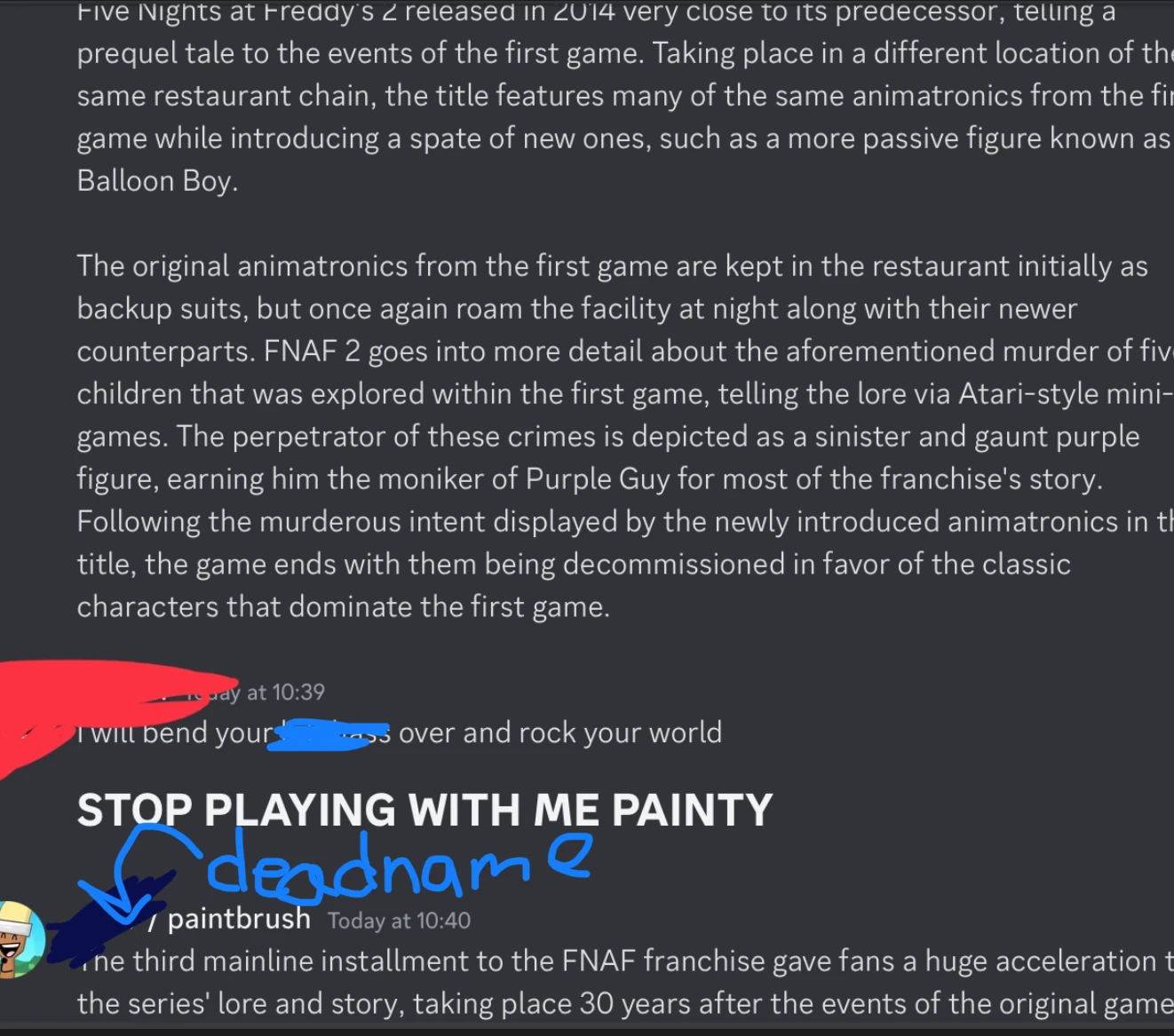 here have some old gc leaks from like a year ago | Fandom