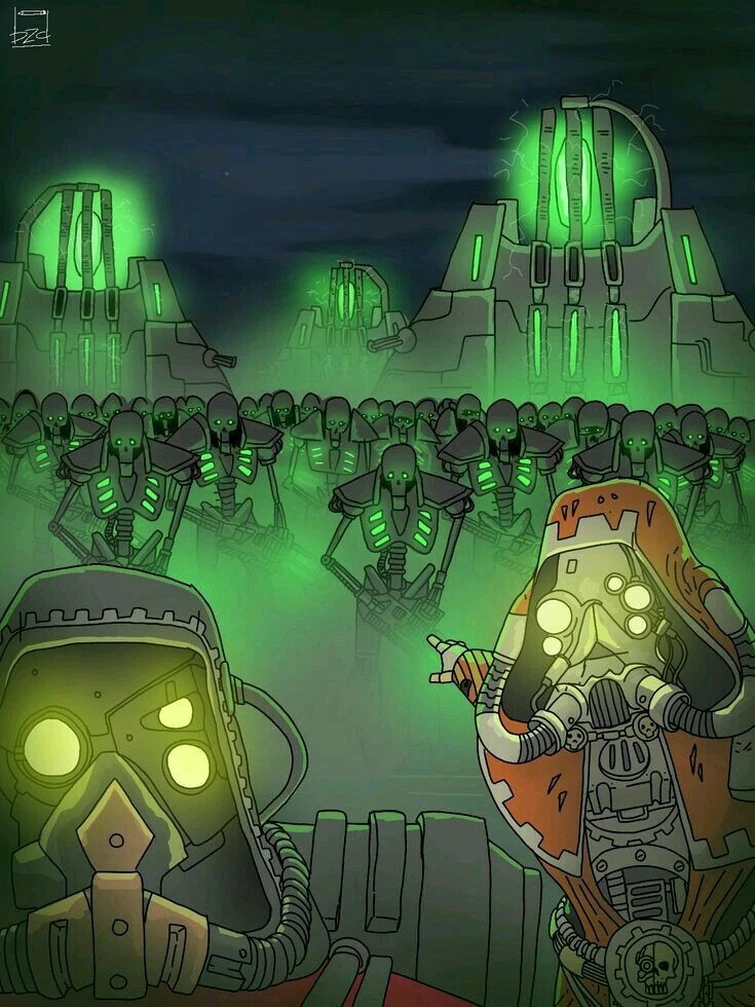 A forge world expedition discovering a Necron tomb world. M41 | Fandom
