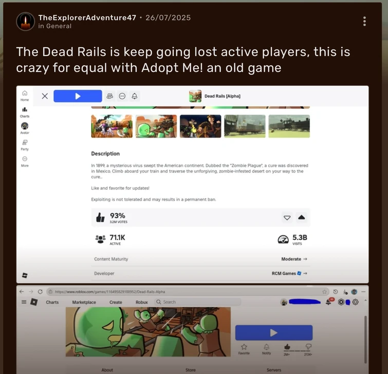 Discuss Everything About Dead Rails Wiki | Fandom