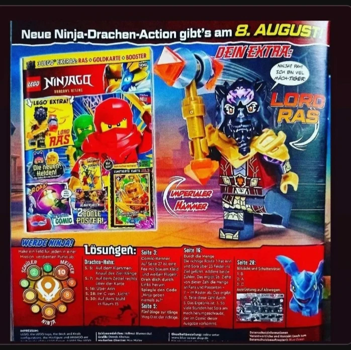 NEXT NINJAGO MAGAZINE FIGURE REVEALED | Fandom