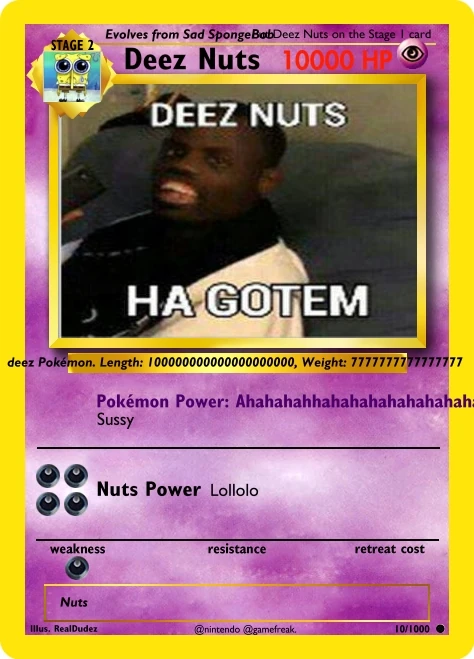 Pokémon card meme I made | Fandom