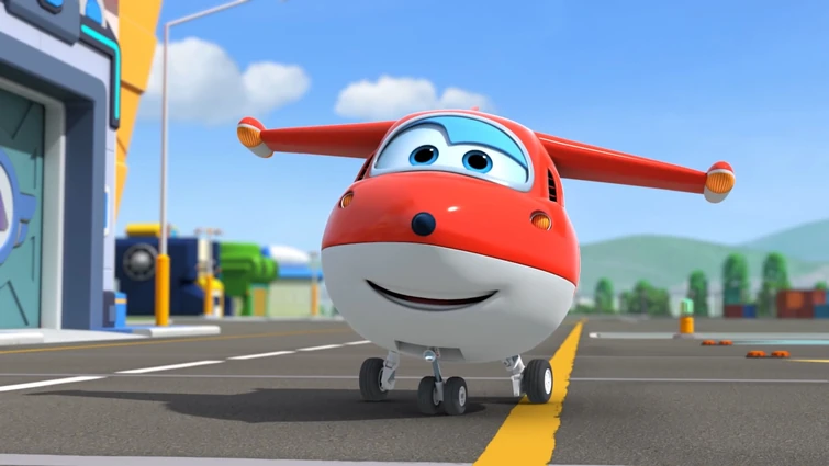 Jett from Super Wings Nice Airplane Second Lifting | Fandom