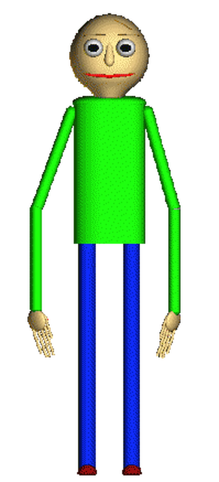 I made my Baldi 3D model. | Fandom