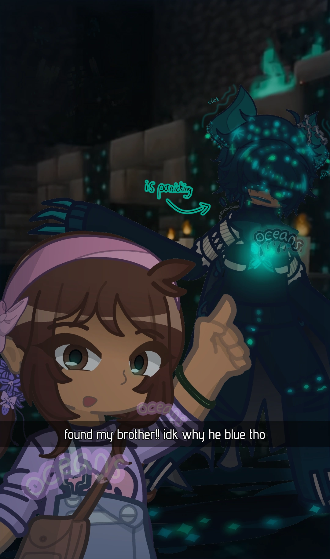 (1/5) blind fella glowup!!!! 💙 (ikaika v3) | Fandom