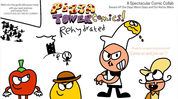 Pizza Tower Comics Rehydrated! | Fandom