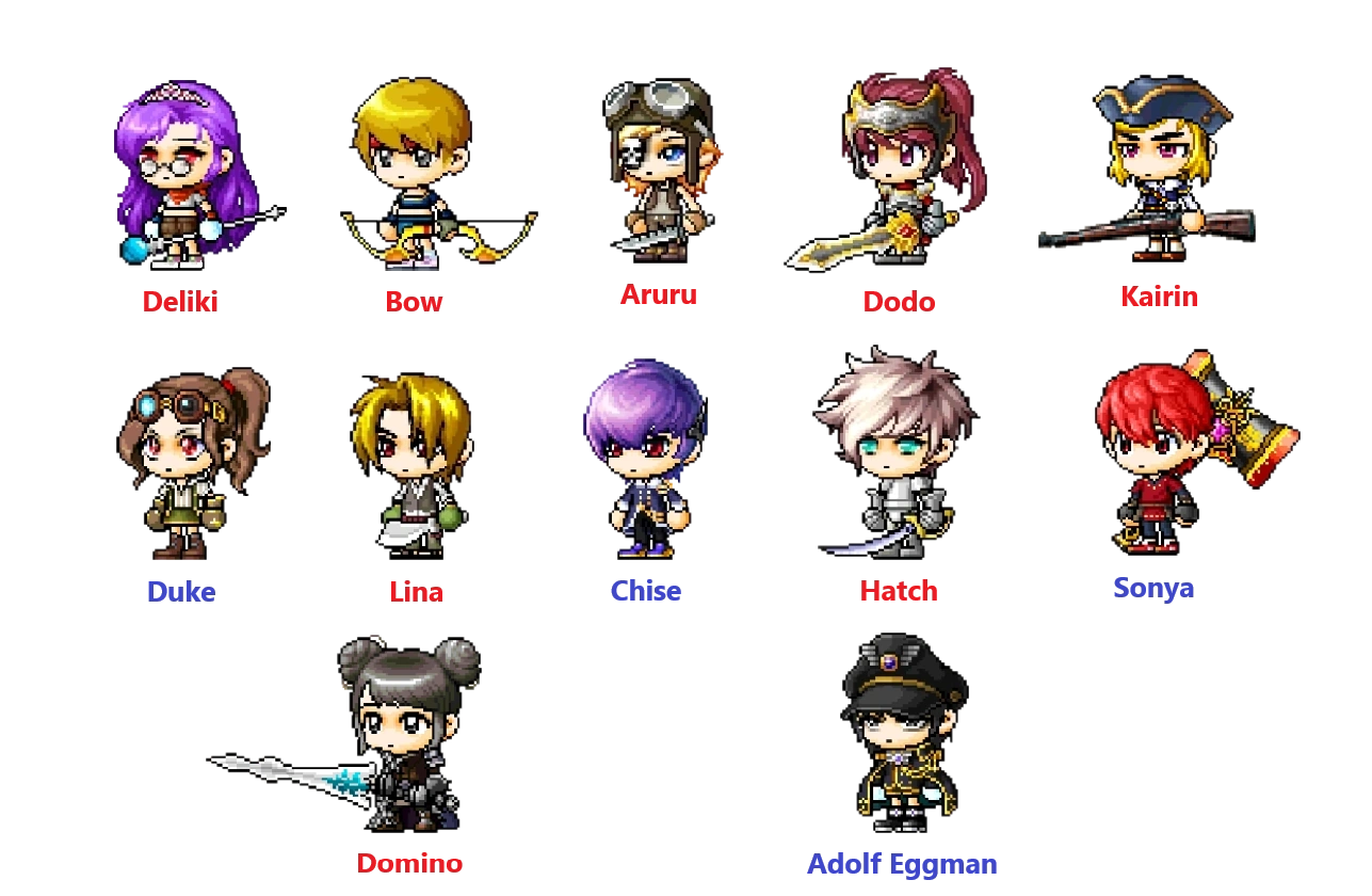 MapleStory DS & MapleStory 3DS [Like Needlemouse] : GenderSwap | Fandom