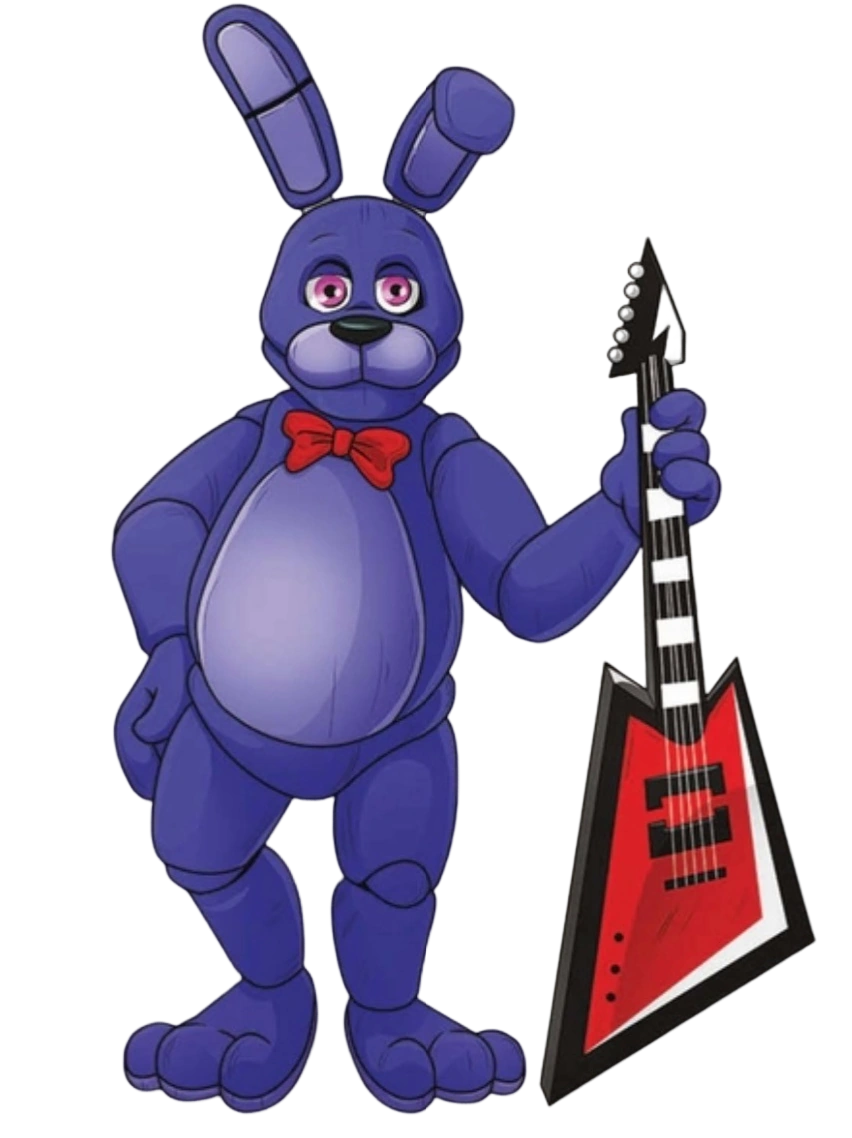 Why is Bonnie so fat in this drawing? | Fandom