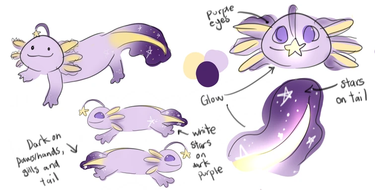 Cute adopts auction! (Axolotls) | Fandom