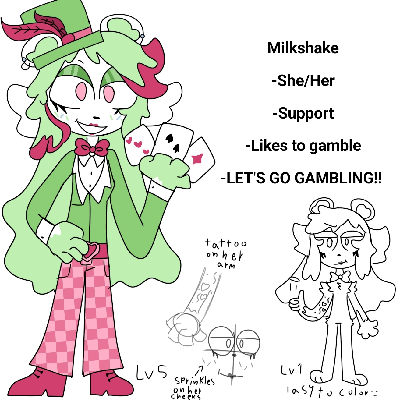 My oc- Milkshake | Fandom