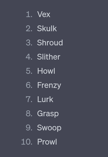 Entity names ChatGPT generously gave us. | Fandom