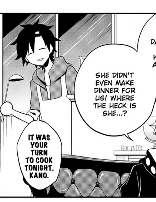 i would not let kano cook ever | Fandom