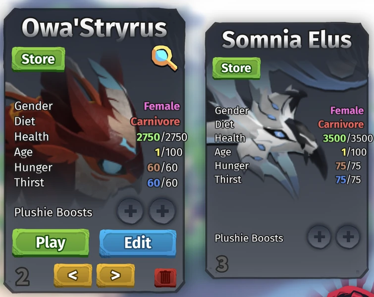 Selling Owa'Stryrus & Somnia Elus || Save Slots! | Fandom