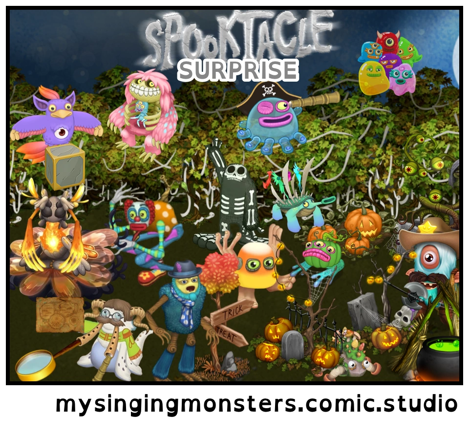 The monsters are setting up a.. | Fandom