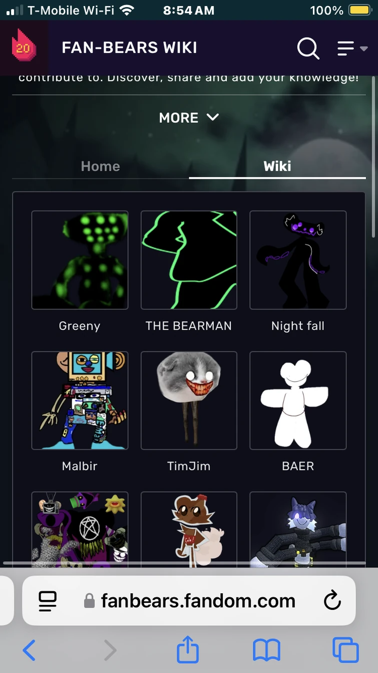 Discuss Everything About Fan-BEARS Wiki | Fandom