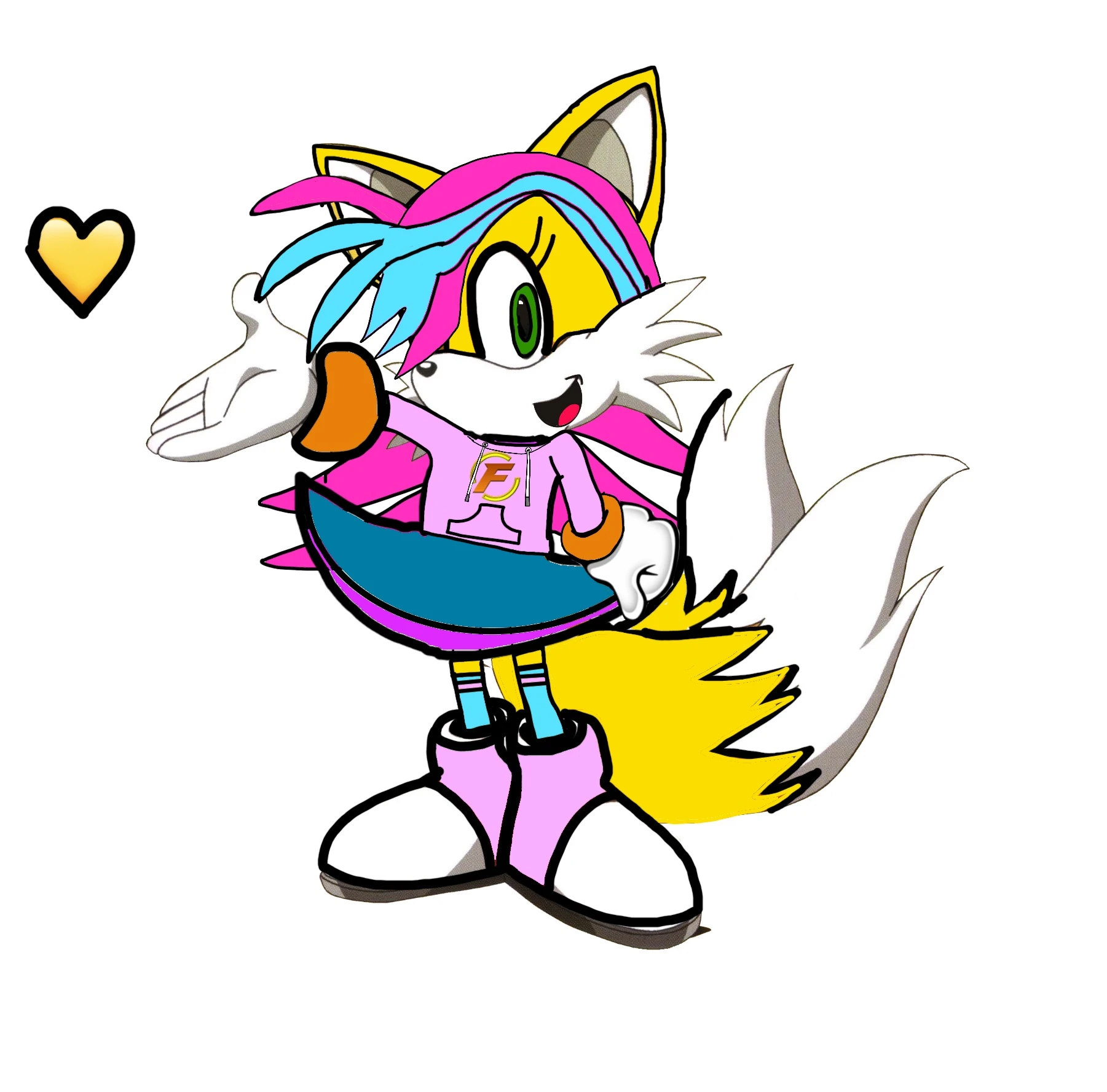 Sonic OC Showcase #5: Ariel the Fox (Rough Draft) | Fandom