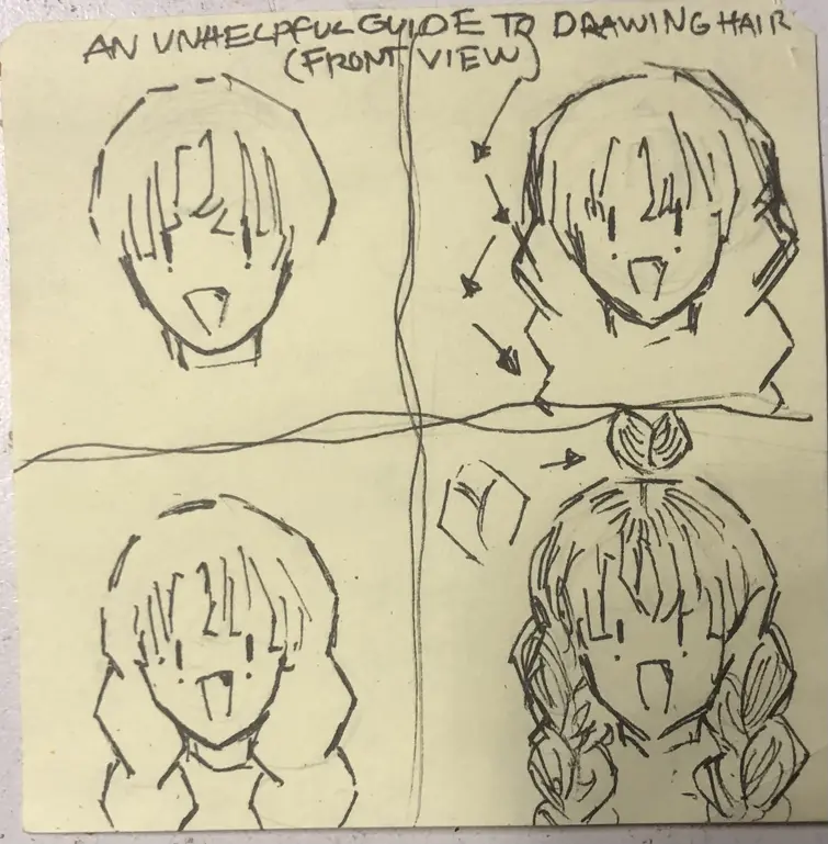 More sticky note drawings! | Fandom