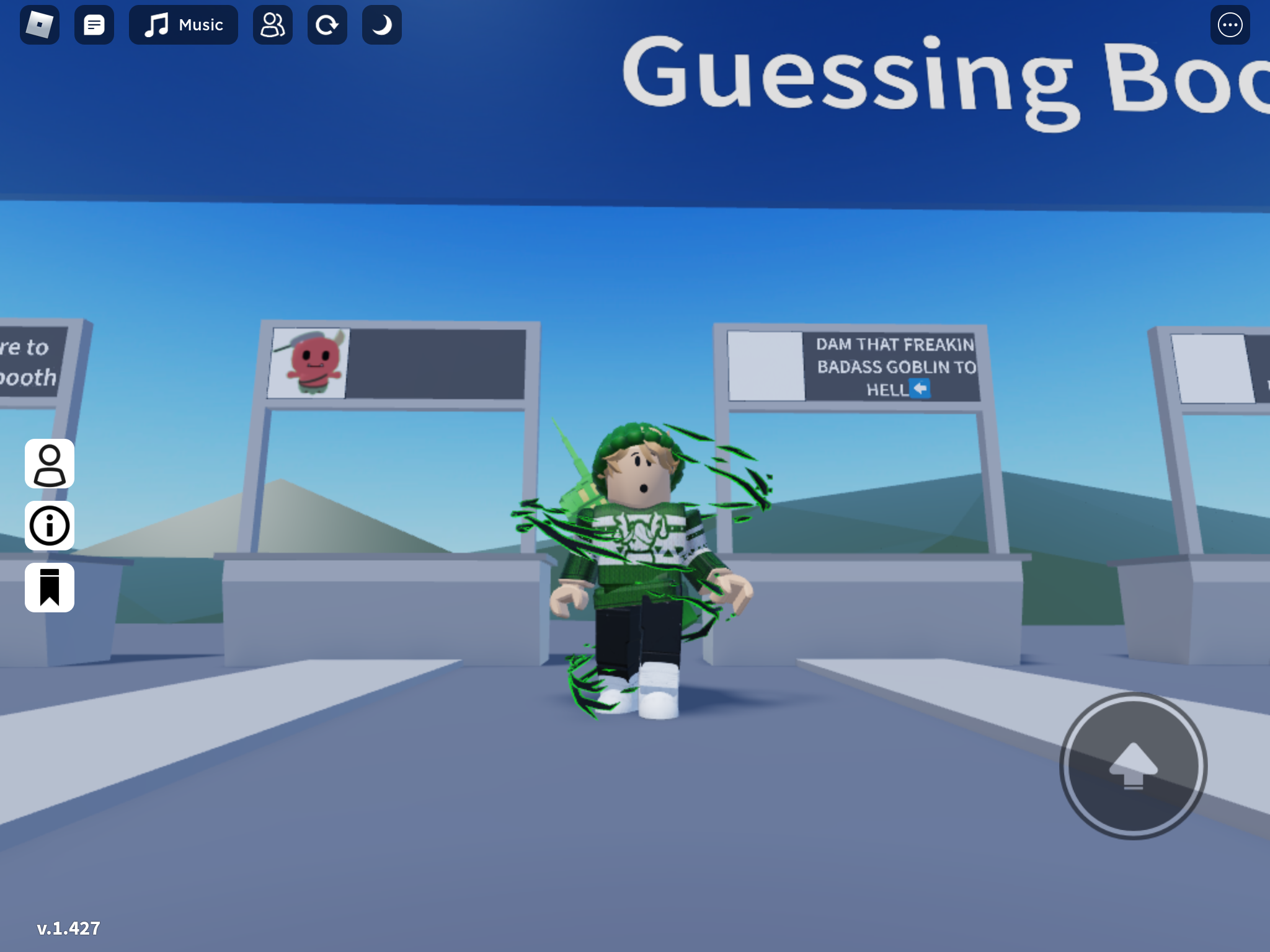 On this dangerous roblox game I like to take the risk of getting ...