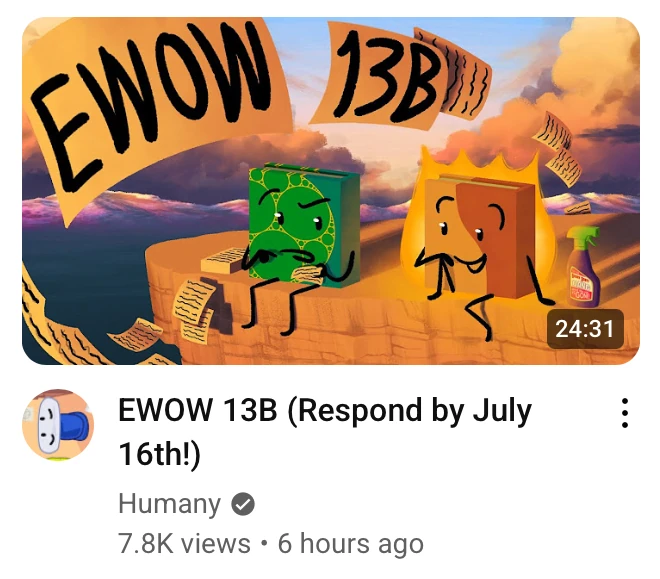 Why am i still being recommended EWOW | Fandom