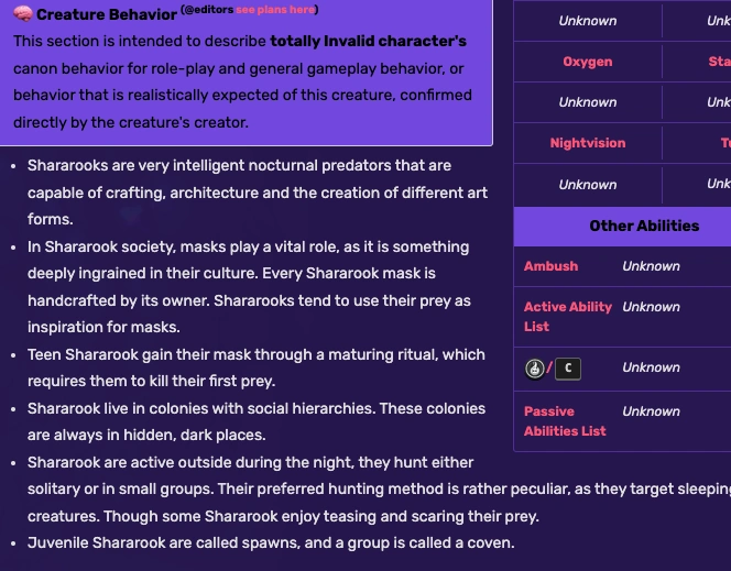 someone just went in and added a whole bunch of stuff to shararooks ...