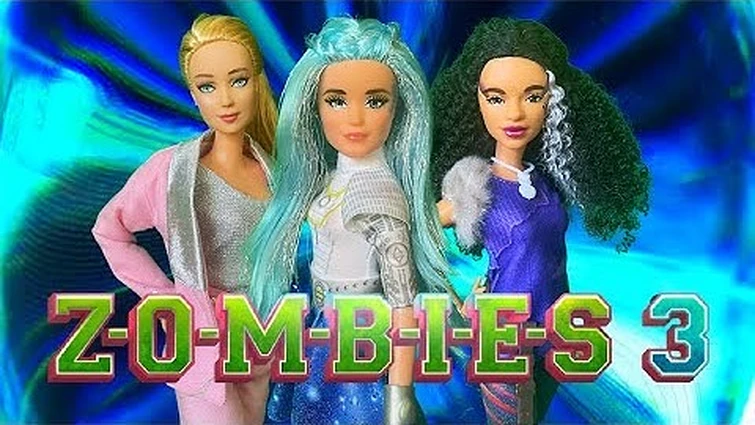 Addison's New Friend! Willa Protects Wyatt Disney Zombies 3 Doll ...