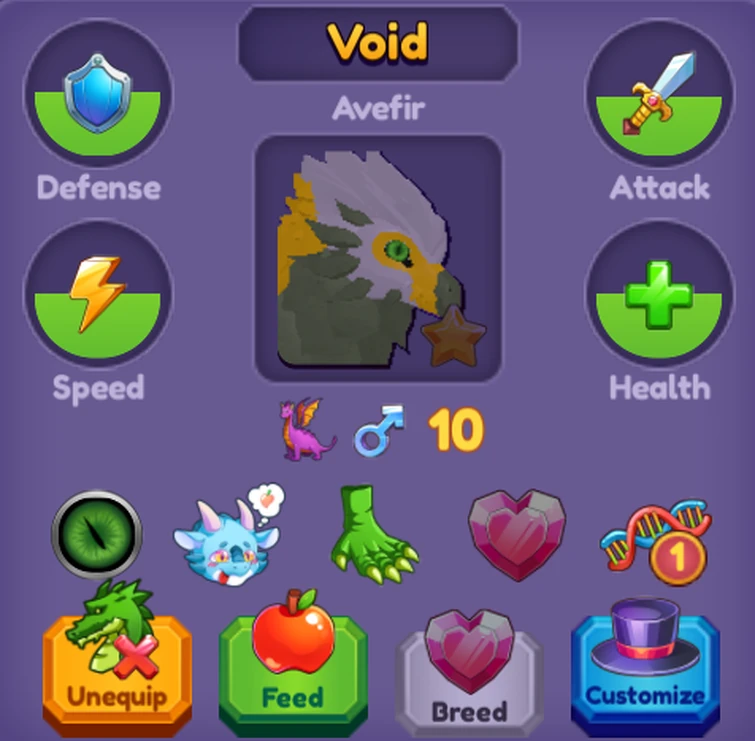 Selling avefir 1 mut, base price. | Fandom