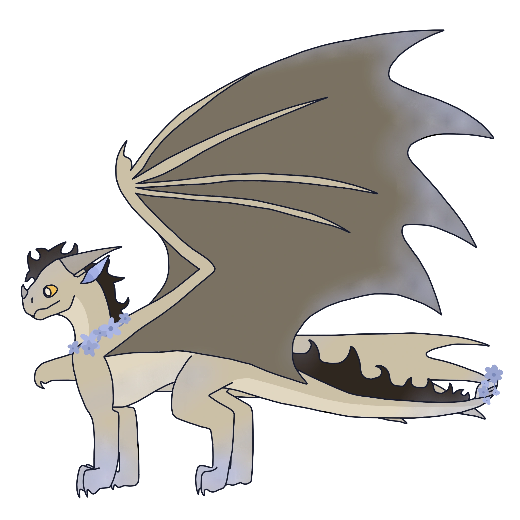 here, have some blue 💙 (ghostbur dragon) | Fandom