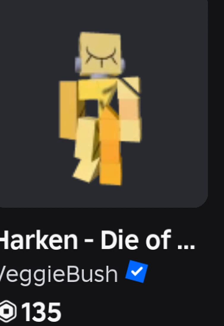 they made harken a roblox bundle | Fandom