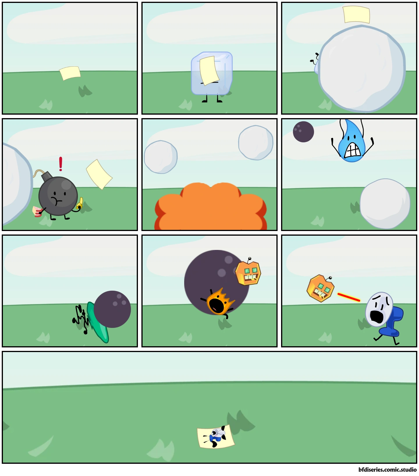 BFDI comic 15 | Fandom