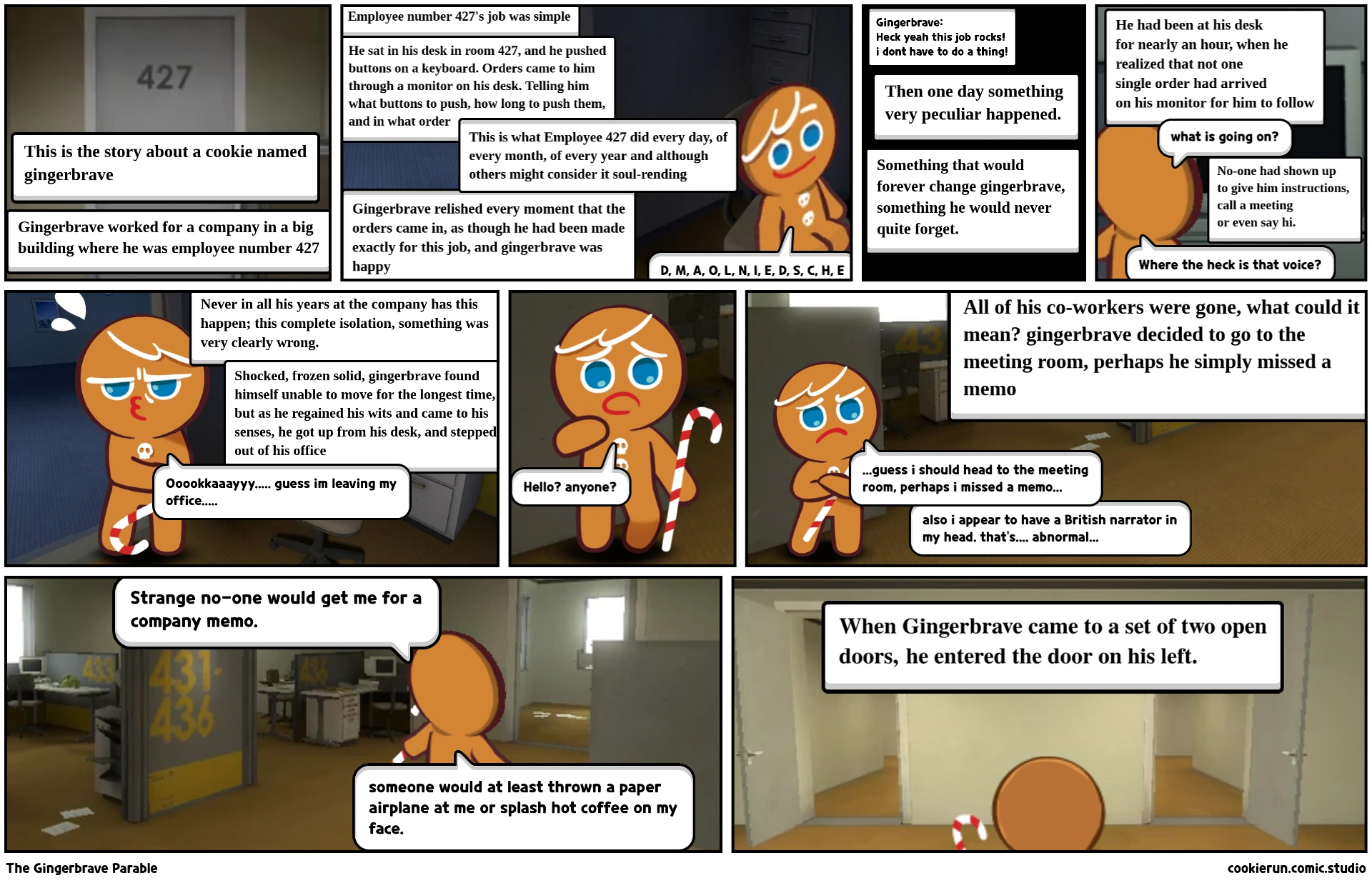 The Gingerbrave Parable | Fandom