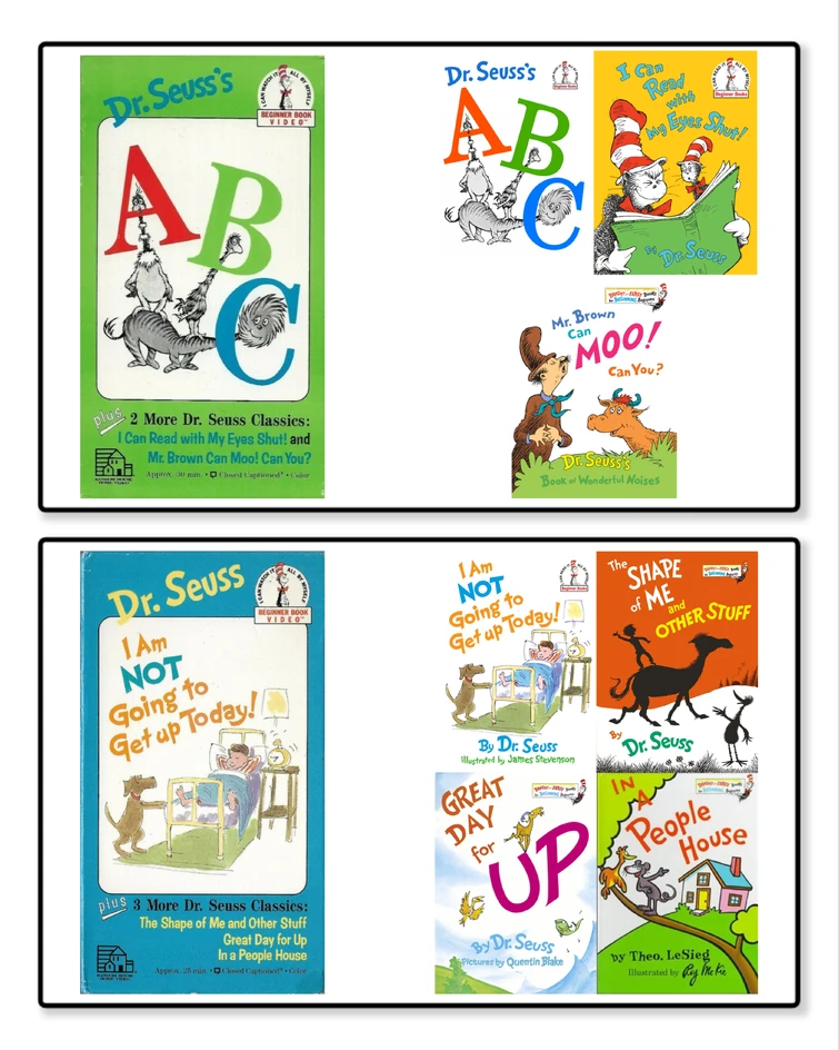 Dr. Seuss Beginner Book Video: Dr. Seuss's ABC and I Am NOT Going to ...