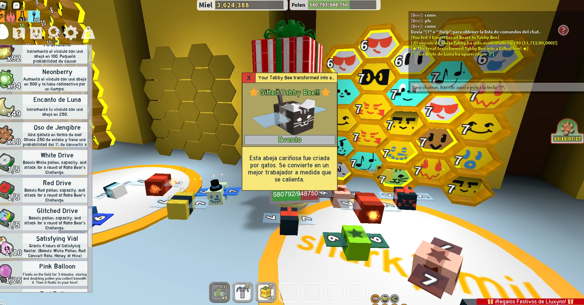 BRO GIFTED TABBY BEE!! | Fandom