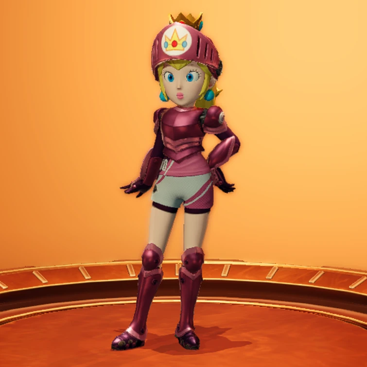 Princess peach in knight soccer gear | Fandom