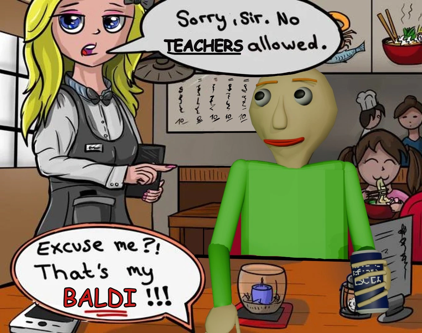 Sorry,Sir. No TEACHERS allowed. | Fandom