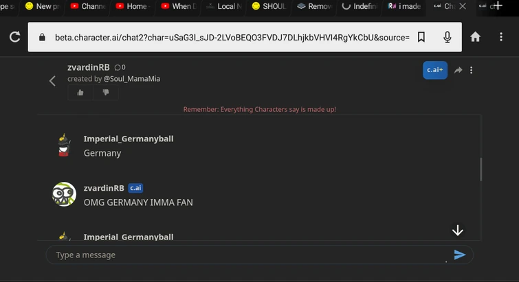 i made zvardin bot | Fandom