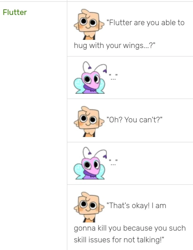 Goob Interactions,expect cursed | Fandom