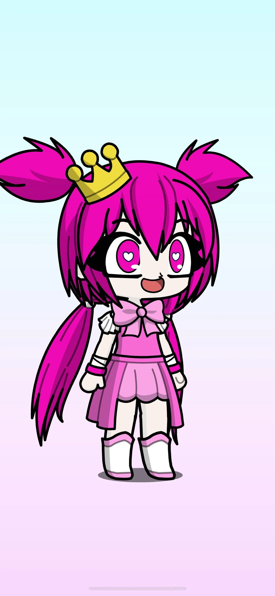 I made princess cure happy in Gacha club 2 | Fandom