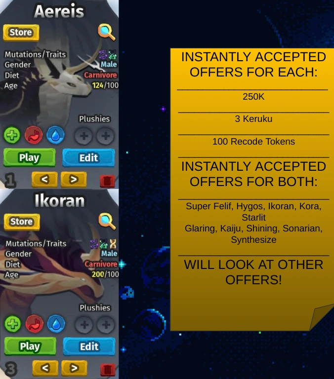 Trading & Stuff! (Take a Look, I dare you!) | Fandom