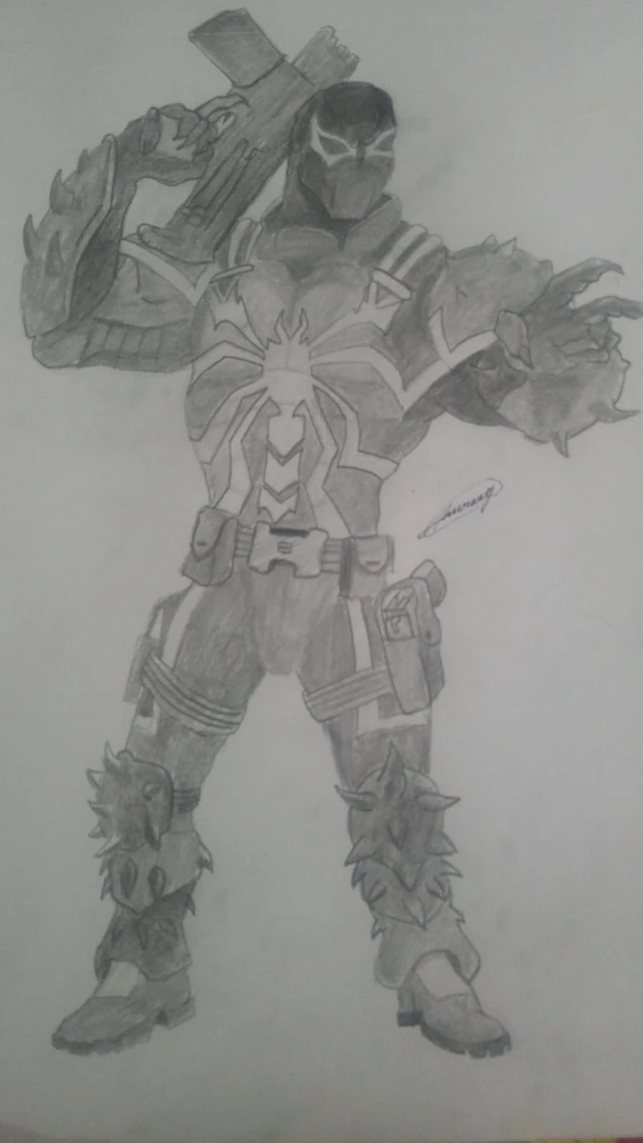 AGENT VENOM DRAWING | Fandom