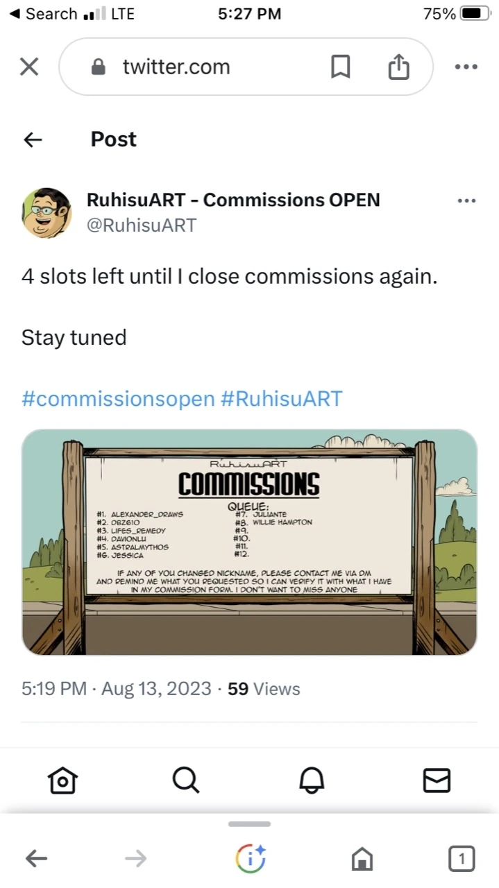 I ask RuhisuArt For A Commission | Fandom
