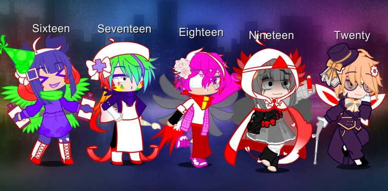 Numberblock 16-20 designs hehehehahaha | Fandom