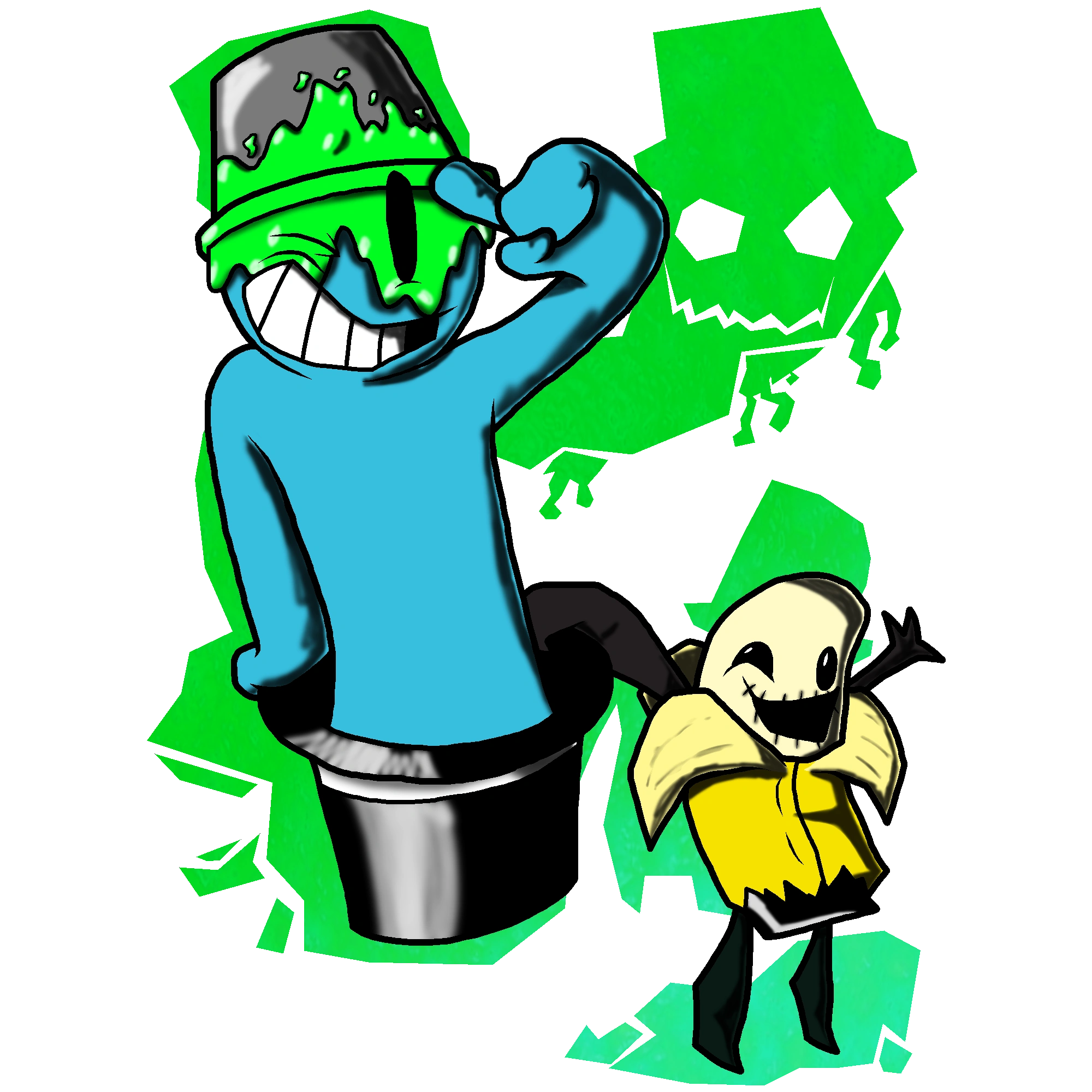 I made a KFAD render of my character and my sona because it's self-indulgence time | Fandom