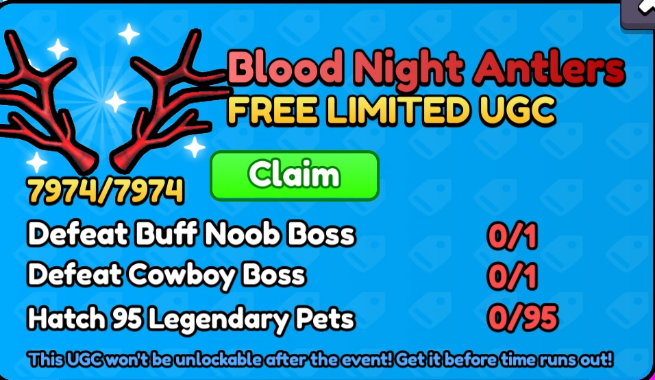 Free UGCs from punch sim again | Fandom