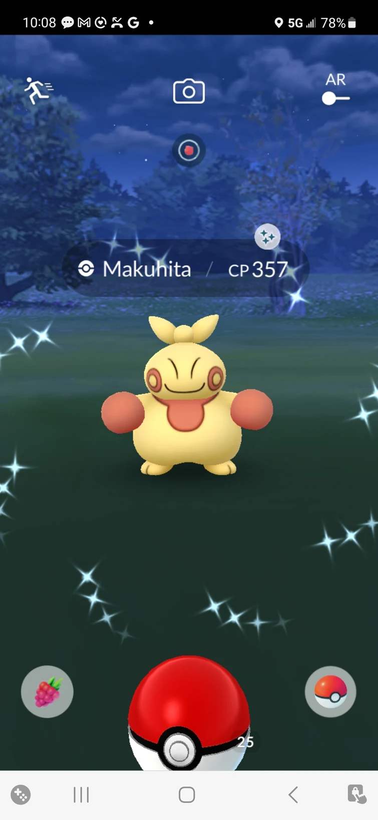 First Shiny Makuhita after 1,031 encounters! | Fandom
