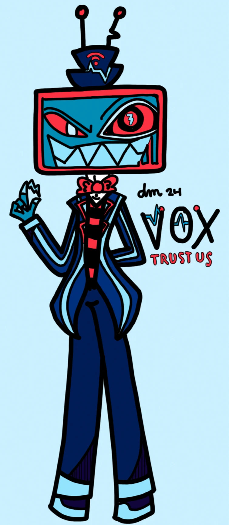 Vox Fanart That I Made During Math On My School IPad :b | Fandom