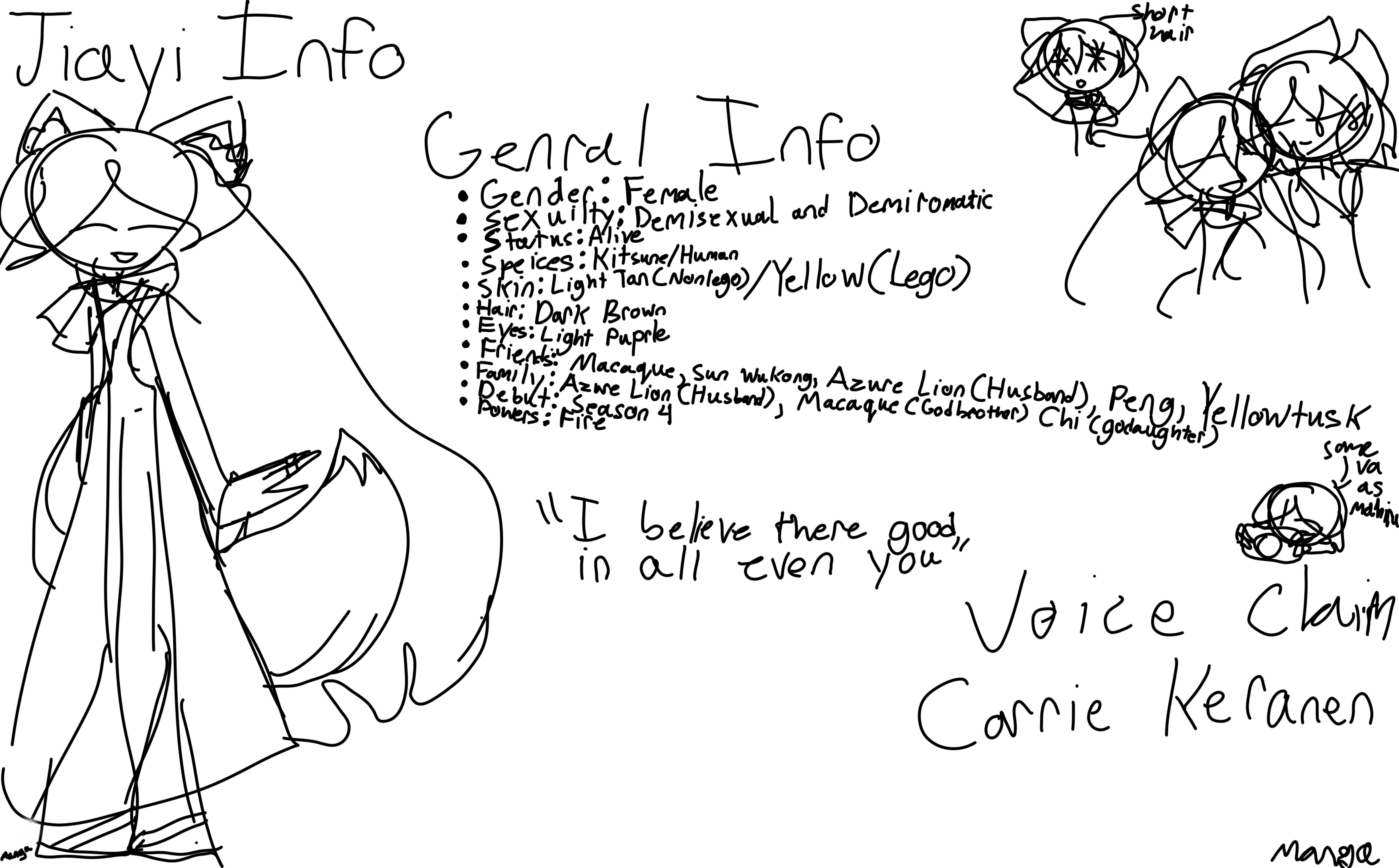 Jiayi info + Rapunzel AU | Fandom