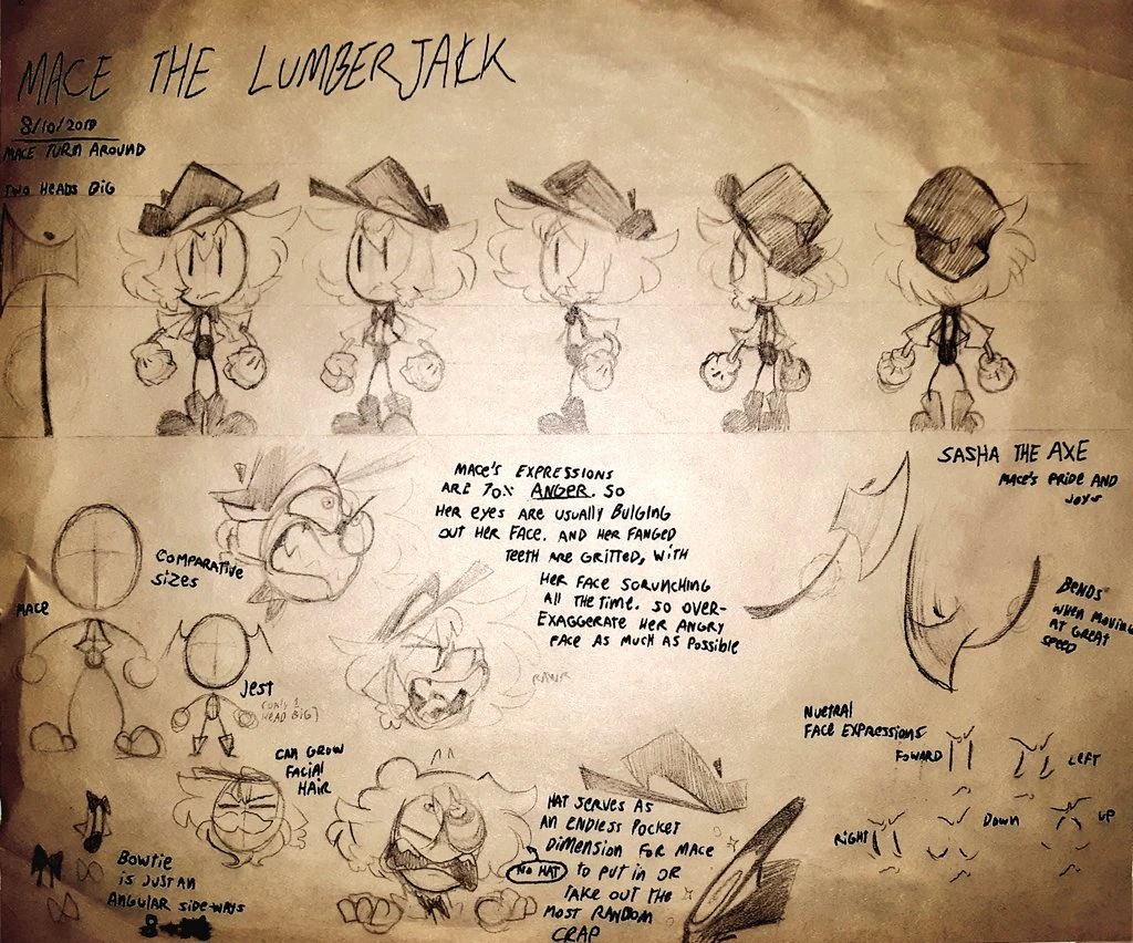 My OC: MACE THE LUMBERJACK | Fandom