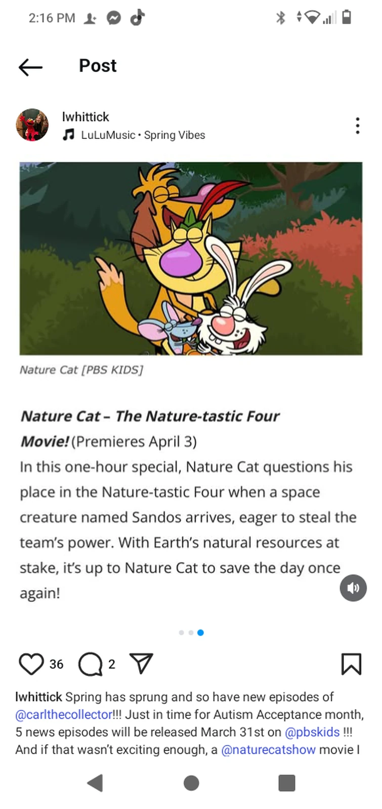 The Nature-tastic Four Movie is coming On April 3 | Fandom
