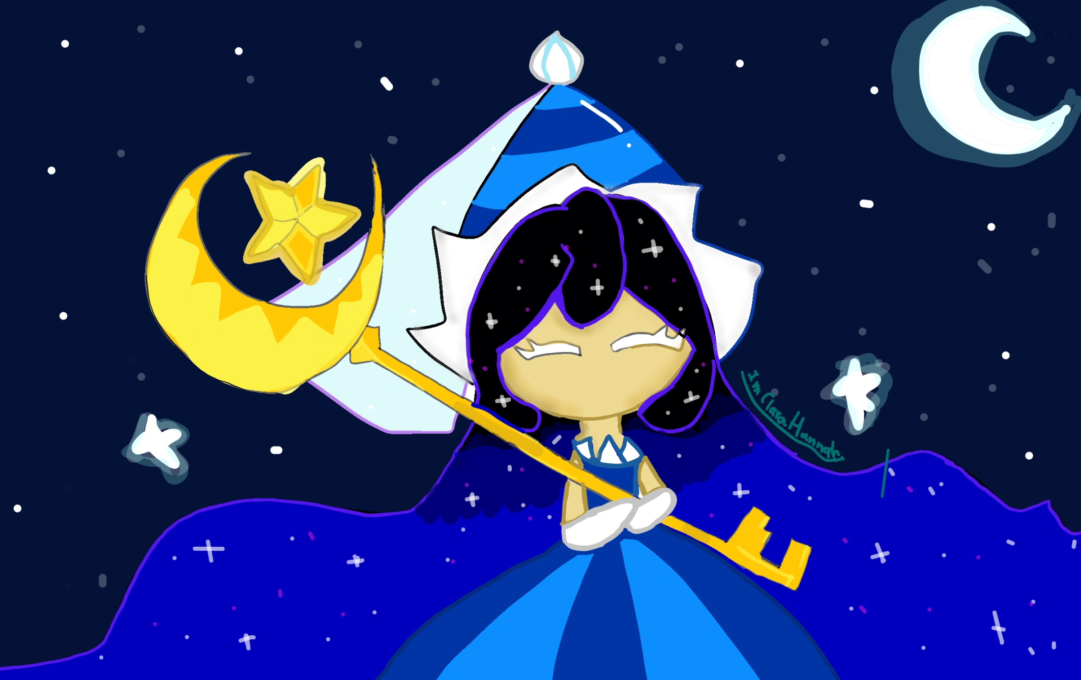 moonlight cookie fanart before i go to sleep. | Fandom