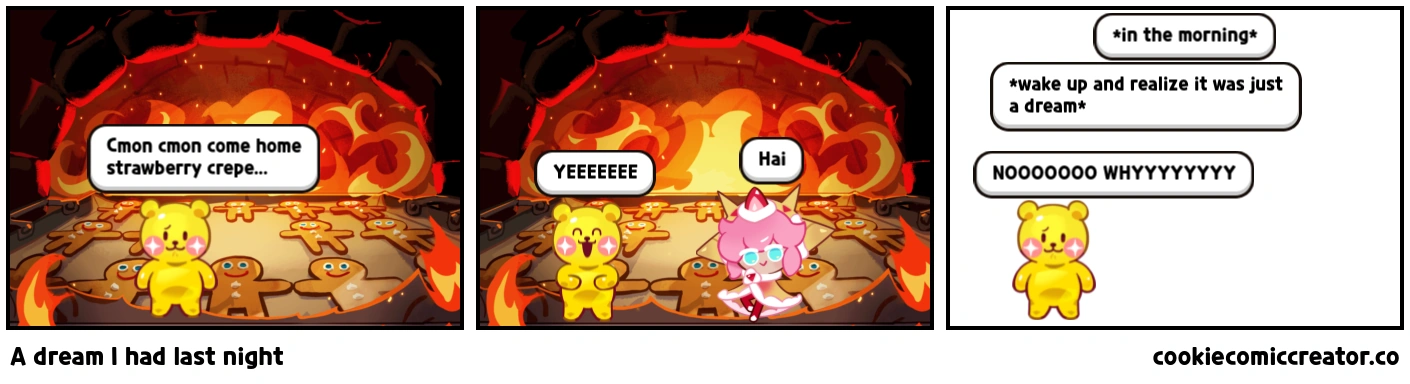 A dream I had last night | Fandom